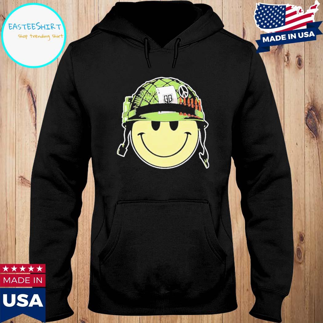Official Smile more store smiley bunker branding T-shirt, hoodie, tank ...