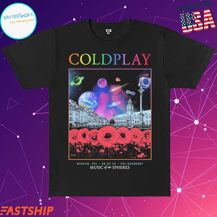 Official coldplay Warsaw Music Of The Spheres World Warsaw Pol Pge ...
