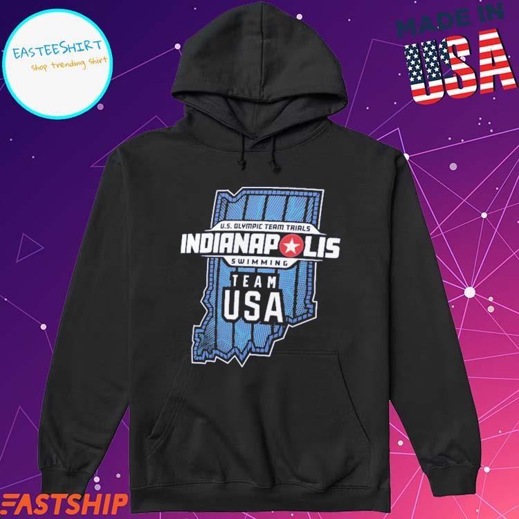 Official USA Swimming 2024 U.S. Olympic Team Trials Indy Pool T-Shirts ...