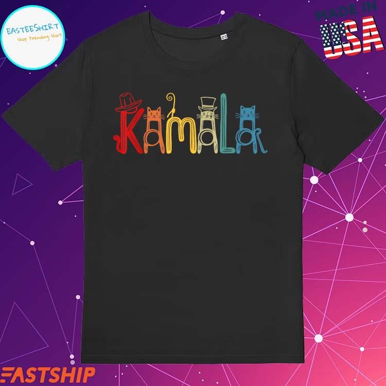 Official Kamala Harris Cat Lettering Positive T-Shirts, hoodie, tank ...