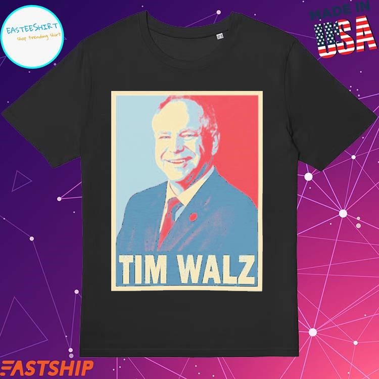 Official Official Tim Walz For Vice President US Election 2024 T-Shirts ...