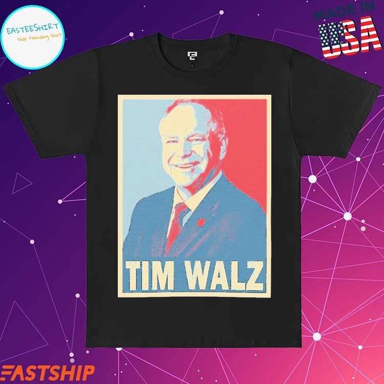Official Official Tim Walz For Vice President US Election 2024 T-Shirts ...
