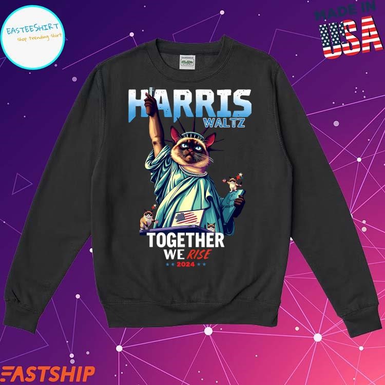 Official Harris Waltz Together We Rise Liberty Cats Kamala Harris 2024 ...